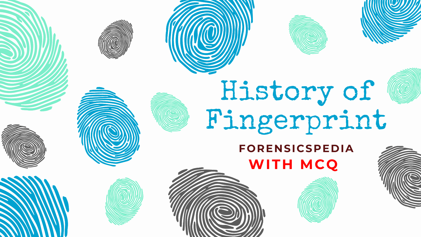History of Fingerprints - Forensicspedia